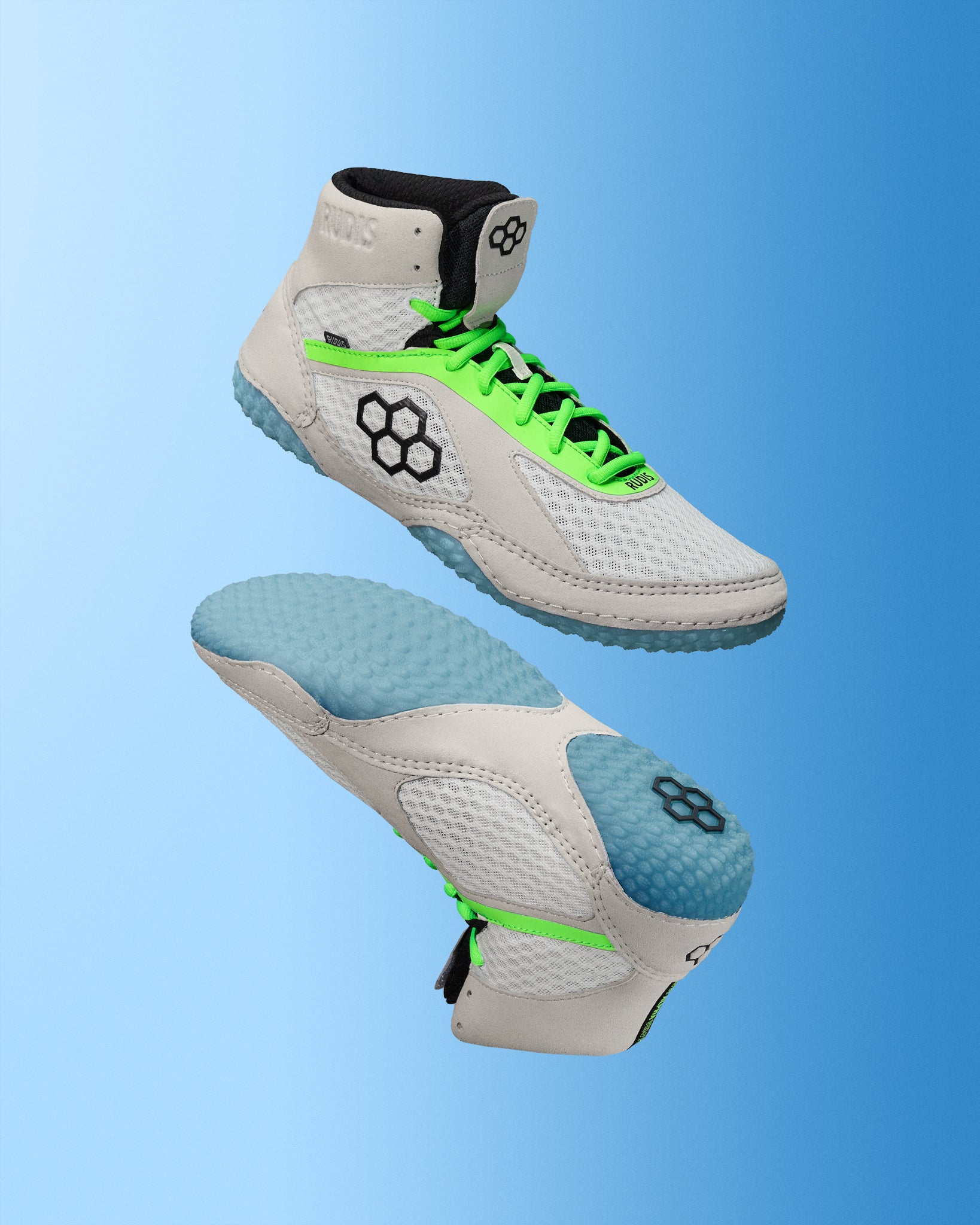 RUDIS Alpha 2.0 Adult Wrestling Shoes - High Vis - Command the Mat | RUDIS