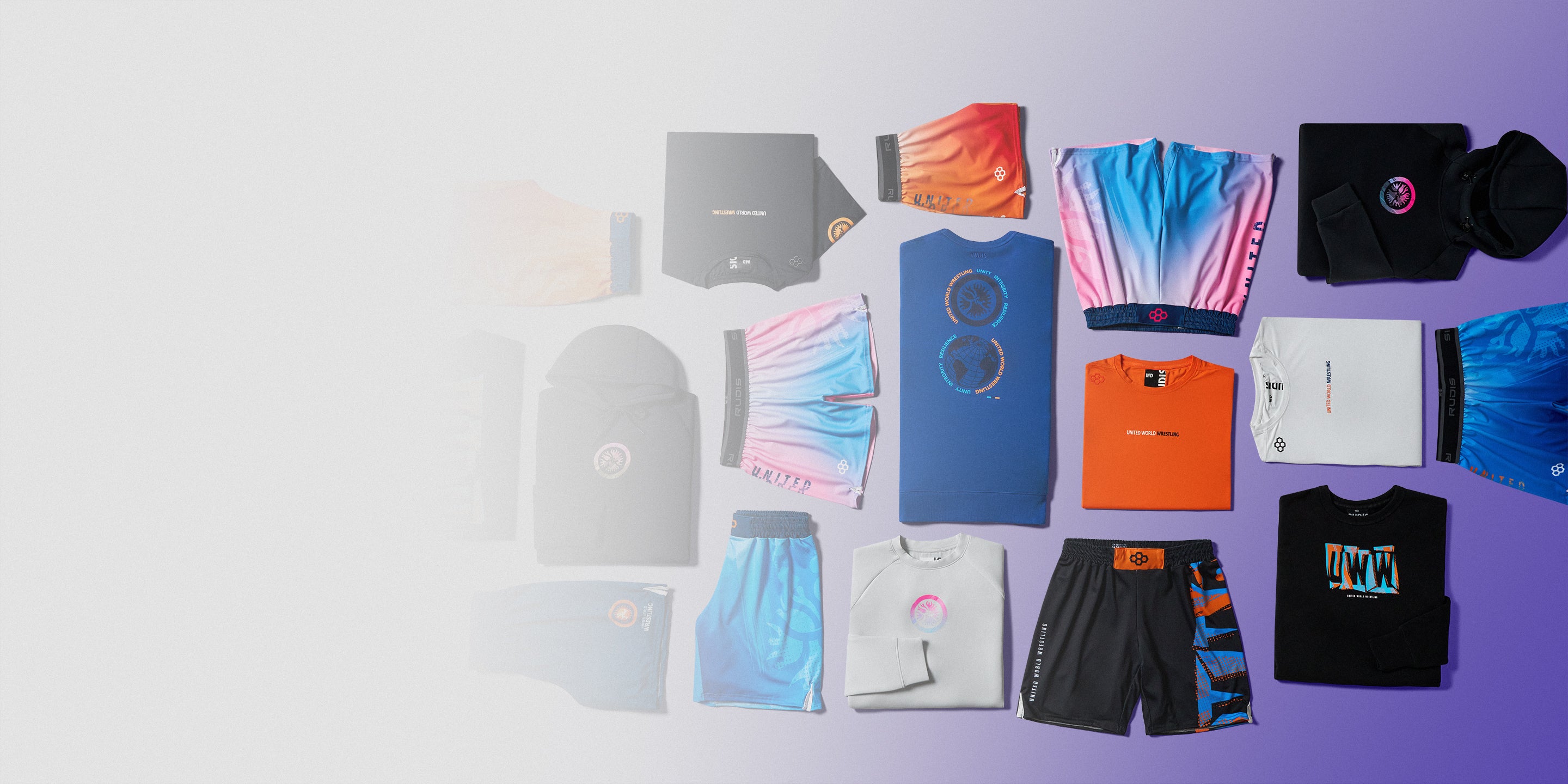 UWW x RUDIS Official Apparel | Global Wrestling Collection | RUDIS