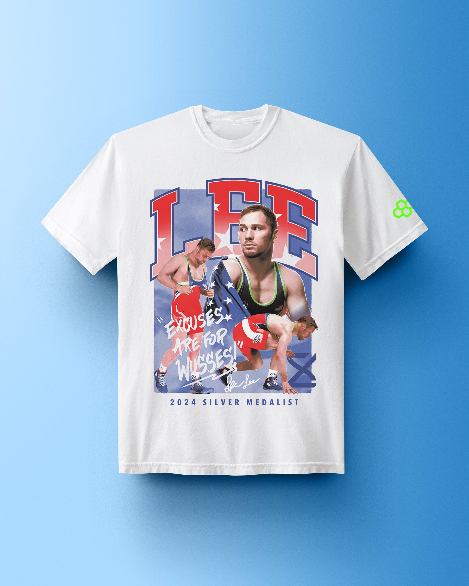 Spencer Lee Luminary Heavyweight T-Shirt - Embrace the Legend | RUDIS