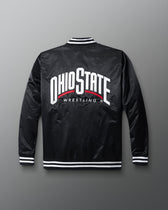 Ohio State Wrestling Satin Jacket – Retro Style & Modern Comfort | RUDIS