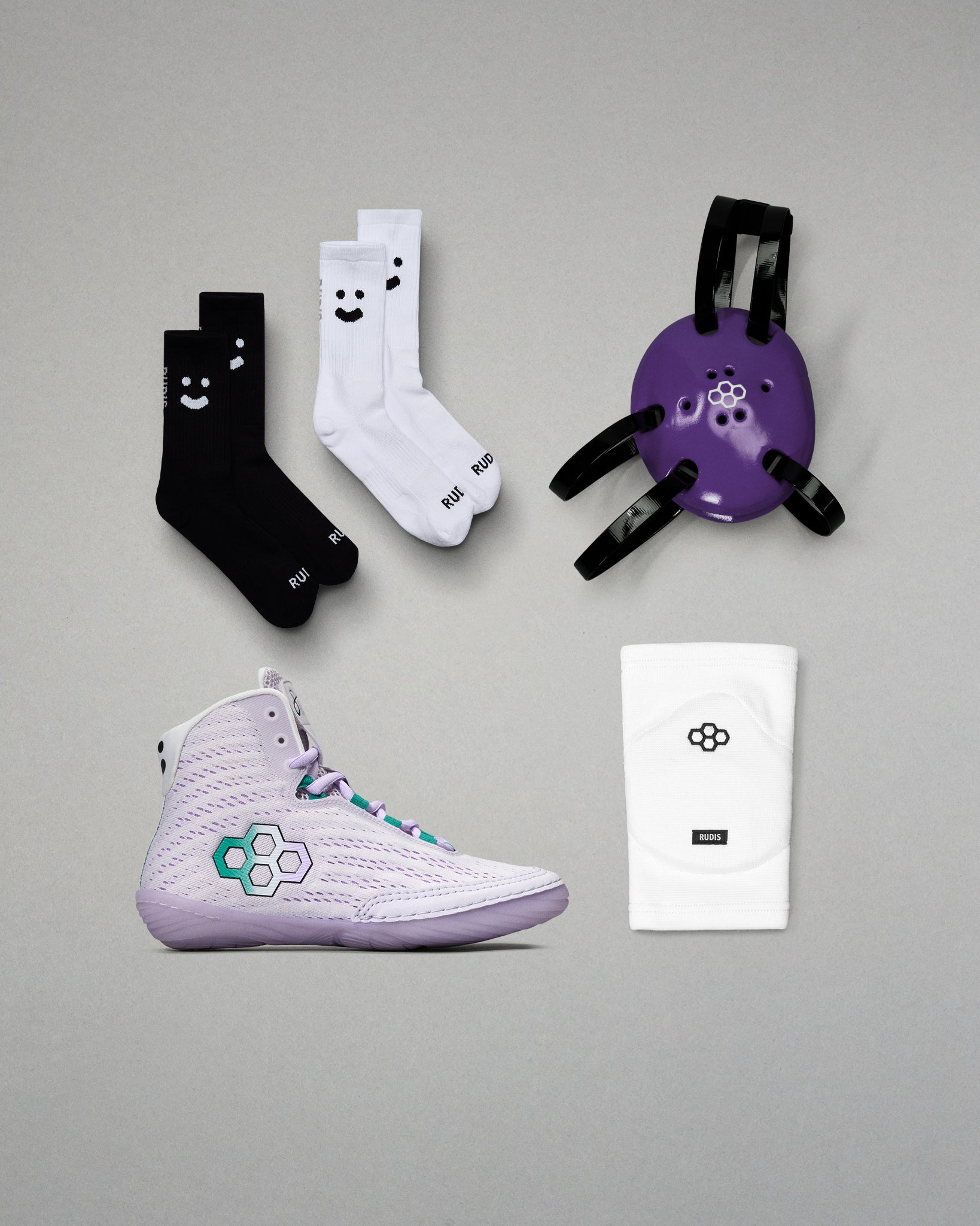 Youth Wrestling Starter Kit - Hildebrandt Electric Lilac | RUDIS