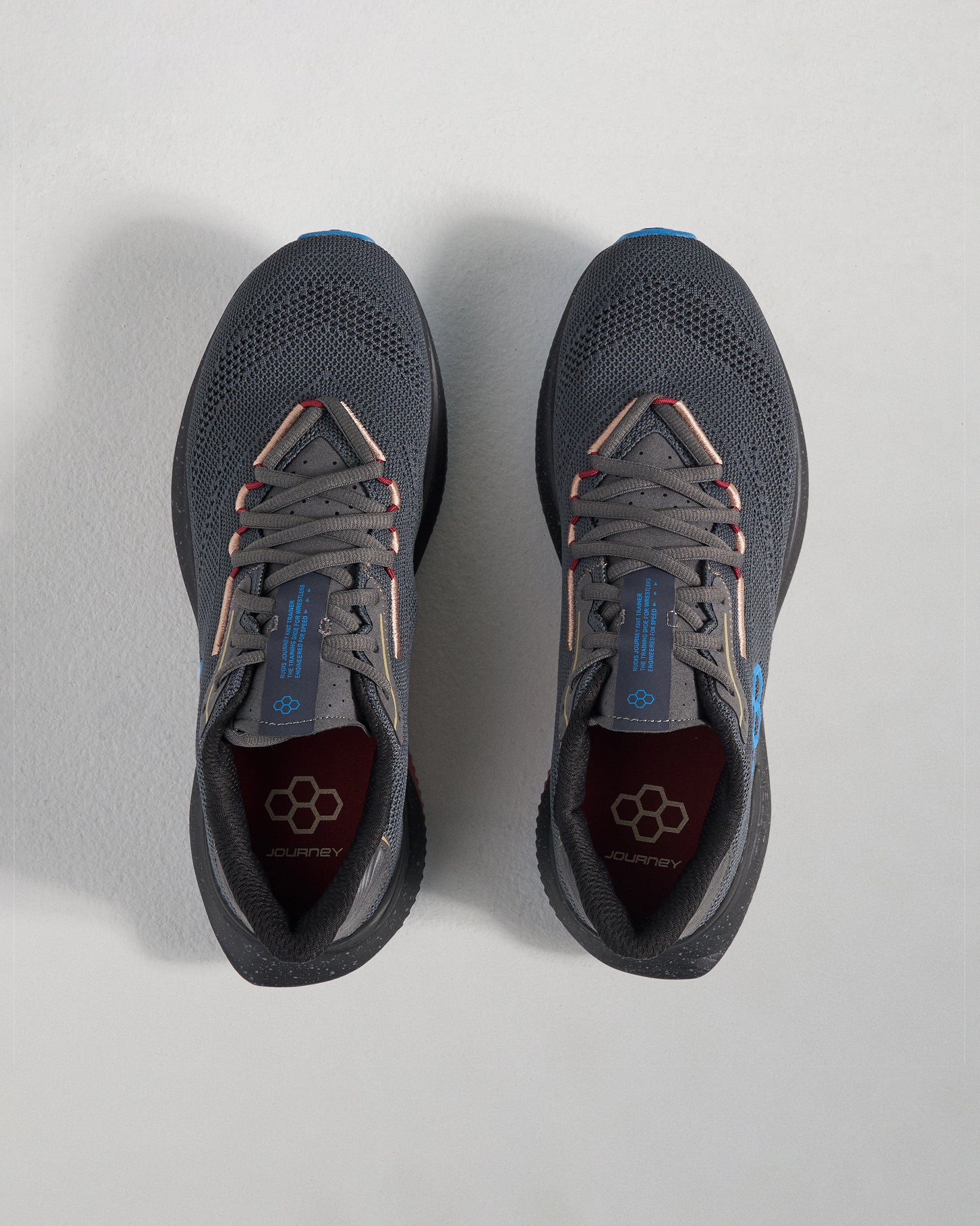 RUDIS Journey Knit Adult Training Shoes - Morpho Blue | RUDIS