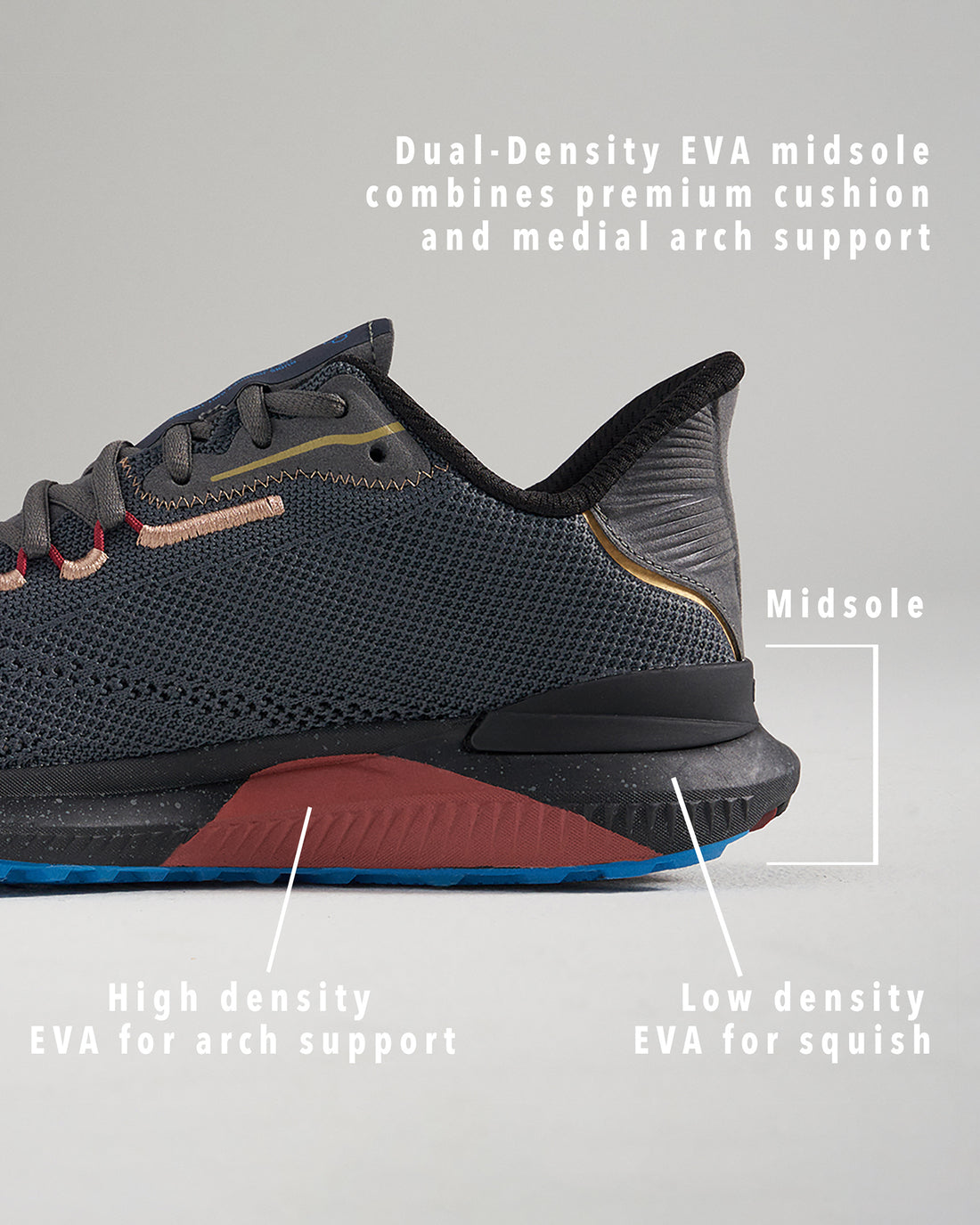 RUDIS Journey Knit Adult Training Shoes - Morpho Blue | RUDIS