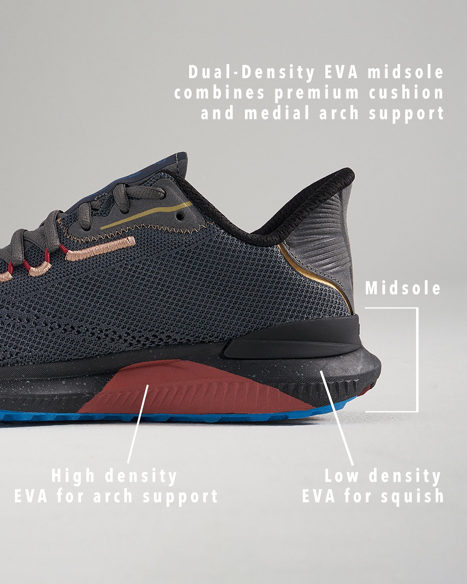 RUDIS Journey Knit Adult Training Shoes - Morpho Blue | RUDIS