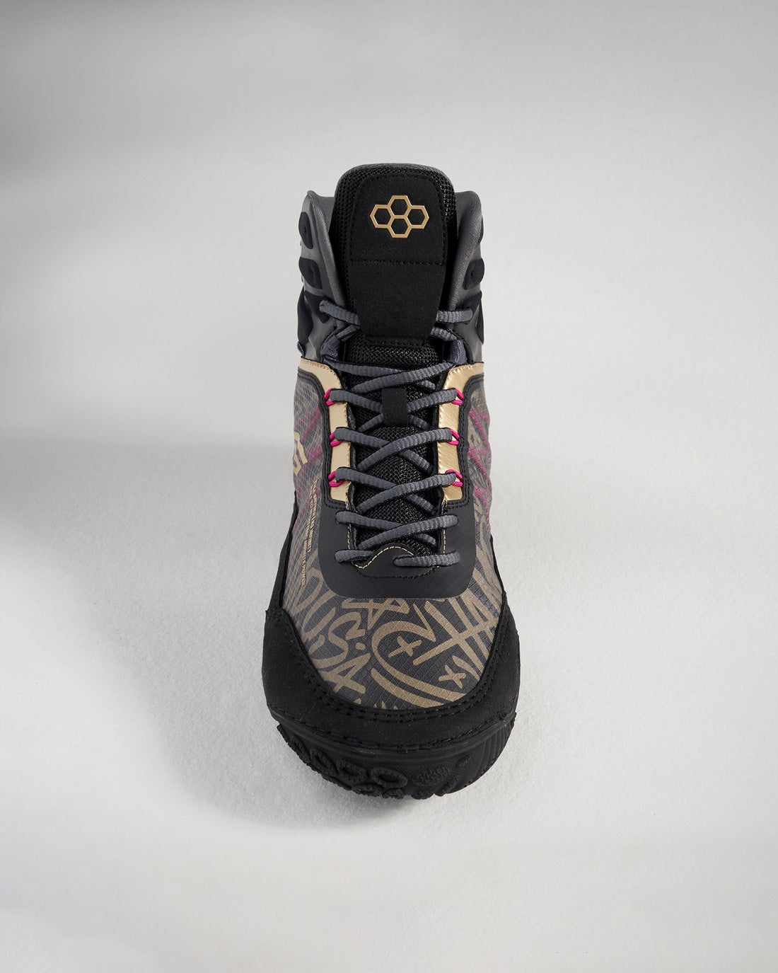 RUDIS KS Infinity Edge Adult Wrestling Shoes - Black - Dominate the Mat ...