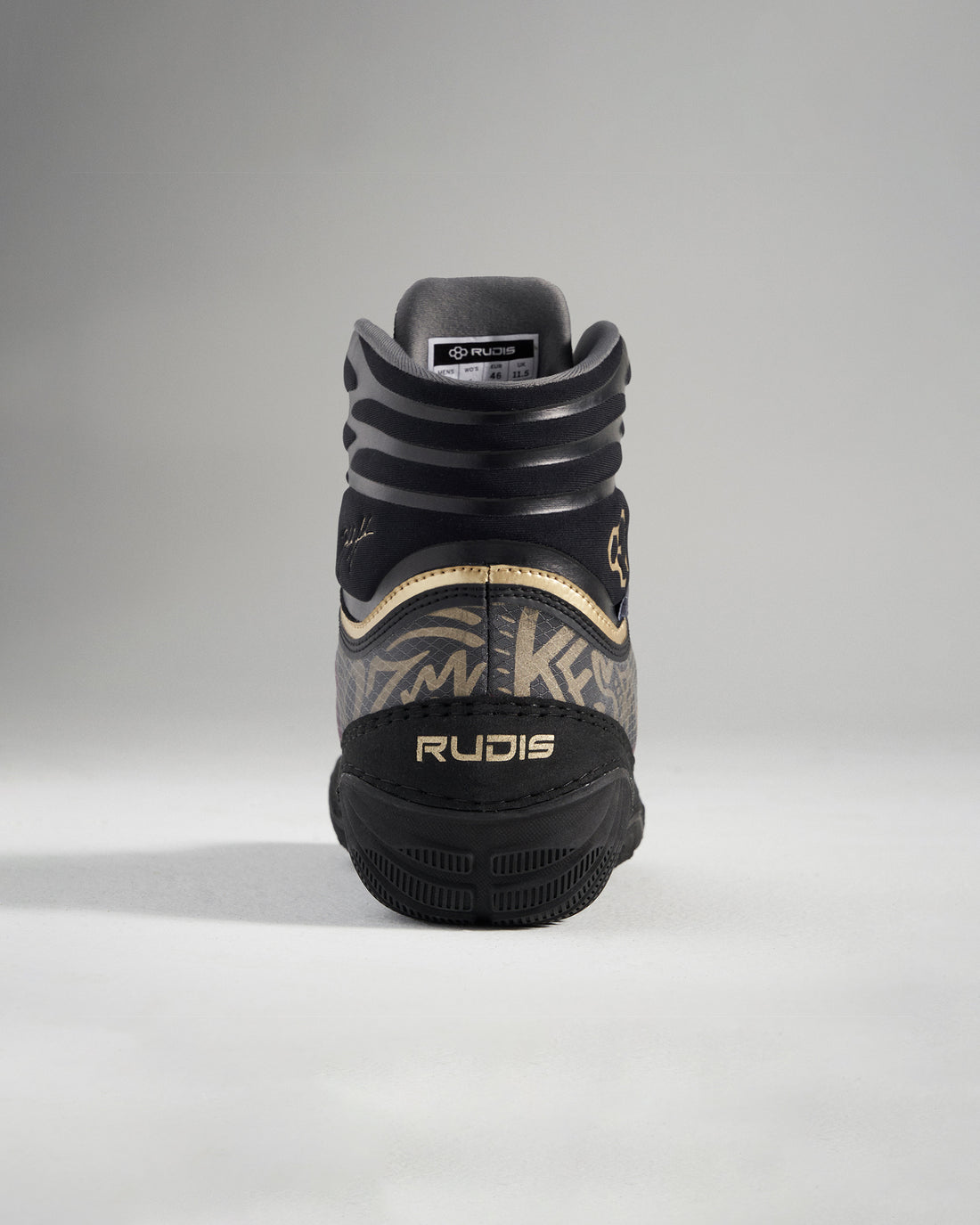 RUDIS KS Infinity Edge Adult Wrestling Shoes - Black - Dominate the Mat ...