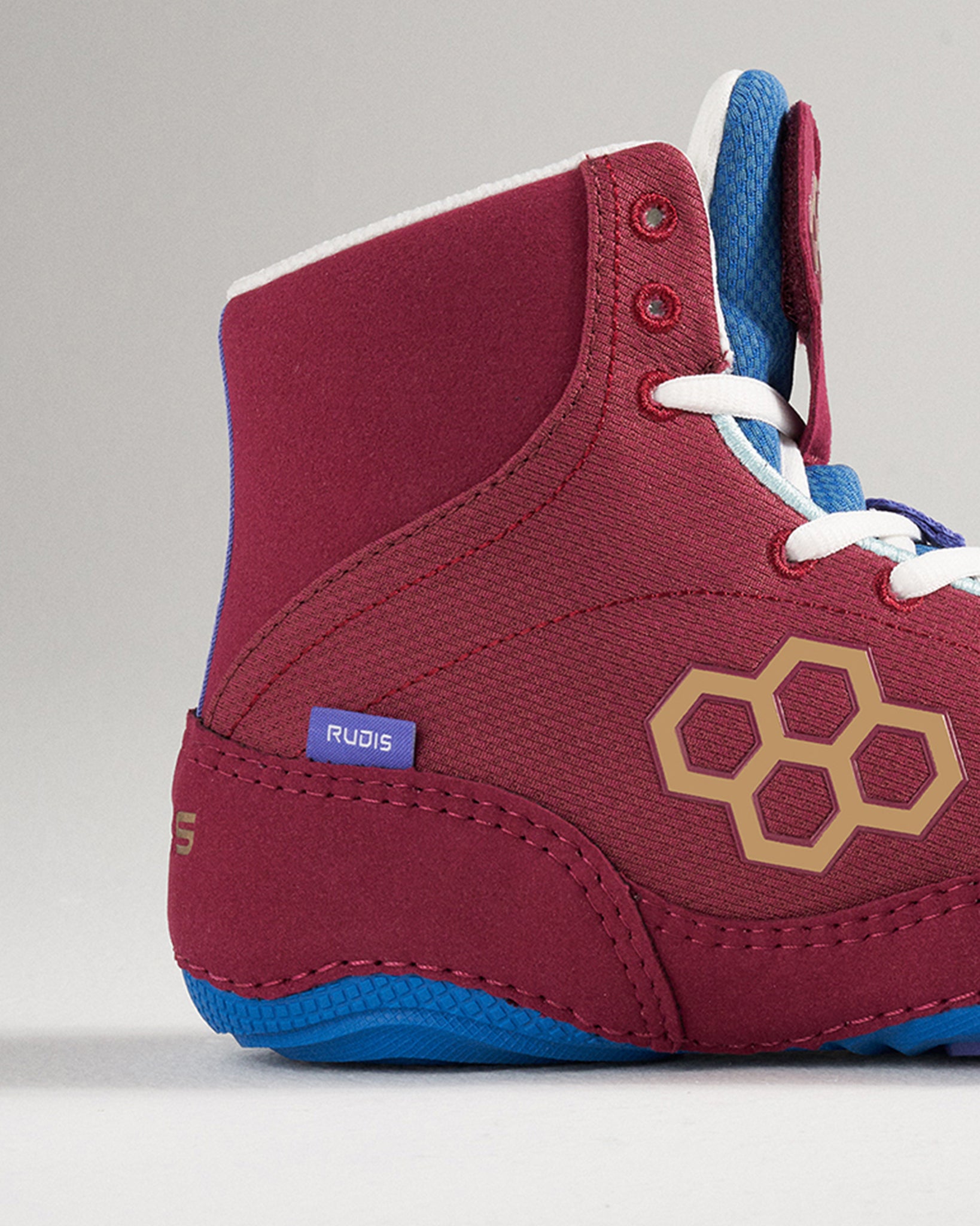 RUDIS Colt 2.0 Adult Wrestling Shoes - Royal Maroon | RUDIS