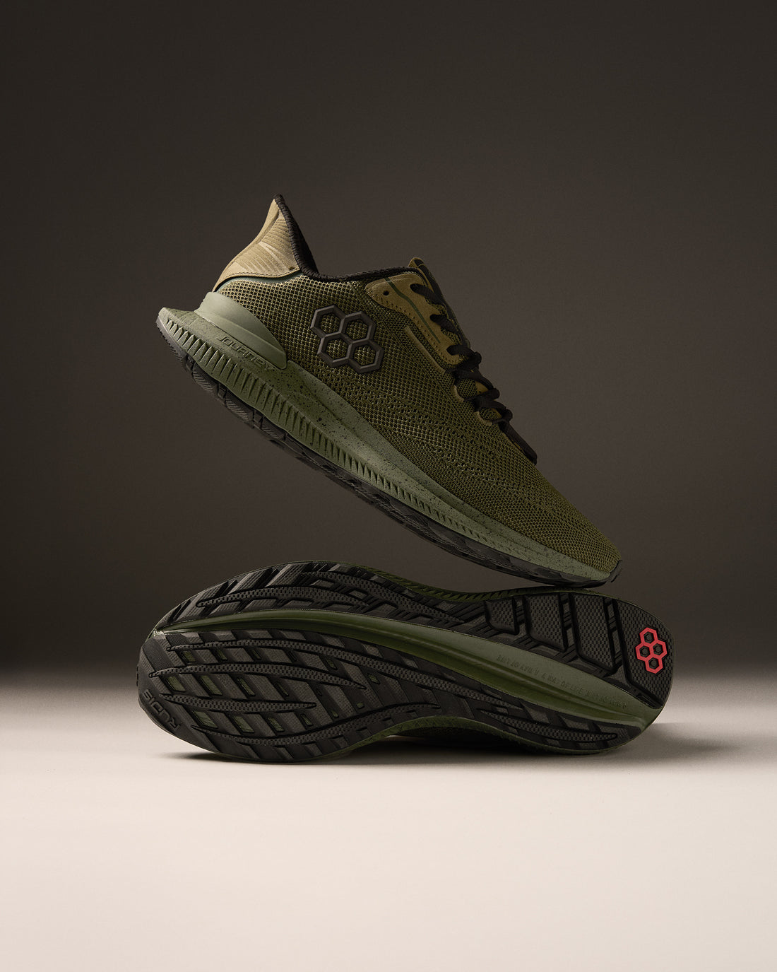 Journey Knit Adult Training Shoes - Ranger Green | RUDIS