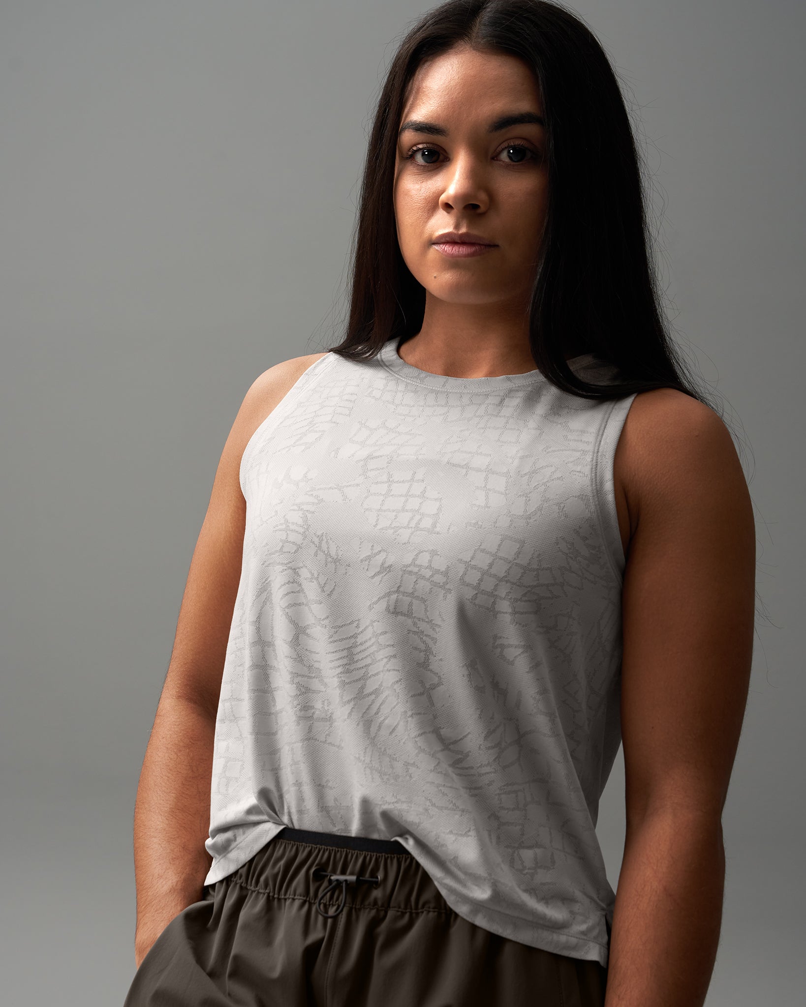 RUDIS Women's Textured Tank Top - Built for Warriors | RUDIS