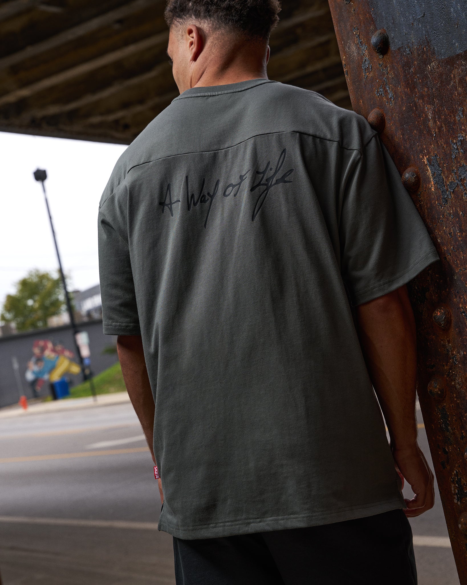 RUDIS Knockout Drop Shoulder T-Shirt | RUDIS