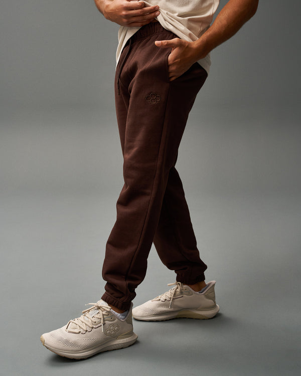 Comfort Fleece Sweatpants - Ground Coffee | RUDIS