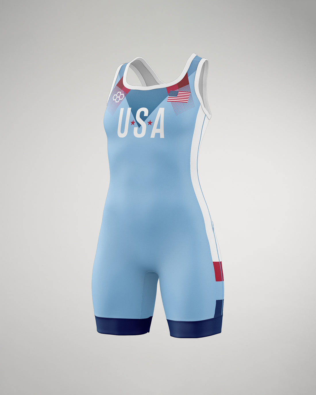 USA Pride Girl's Elite 2.0 Wrestling Singlet - Elevate Your Game | RUDIS