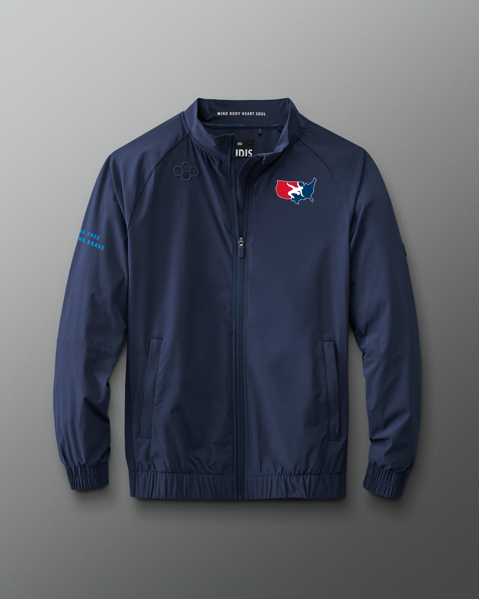 USA Wrestling Performance Uniform Jacket - Men's Style | RUDIS