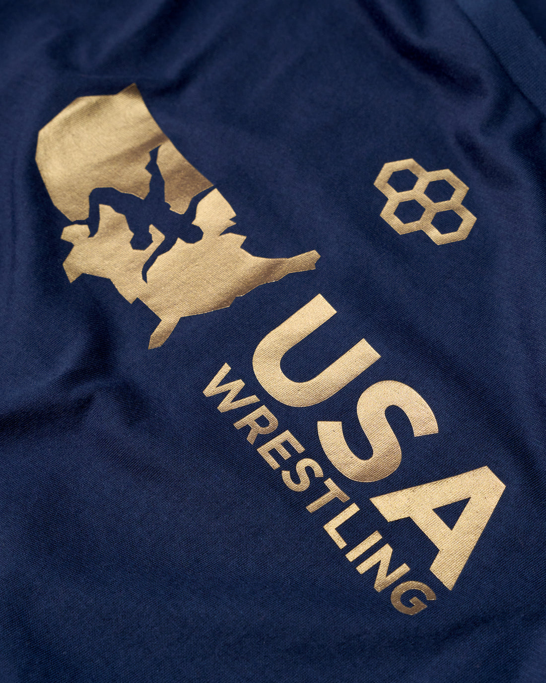 USA Wrestling Gold Medal Elite Super Soft T-Shirt | RUDIS