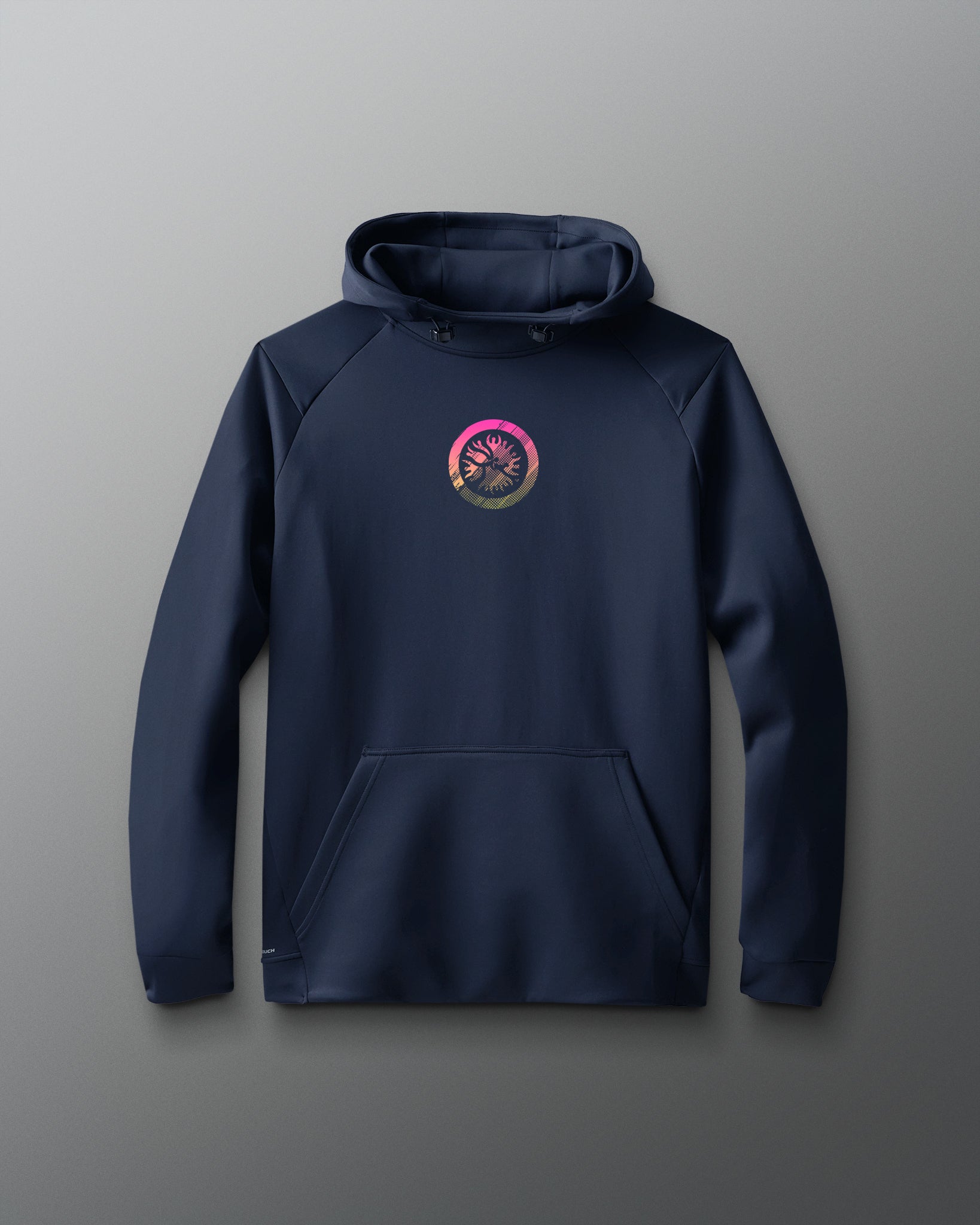 UWW Abstract Emblem Cool-Feel Scuba Hoodie | RUDIS