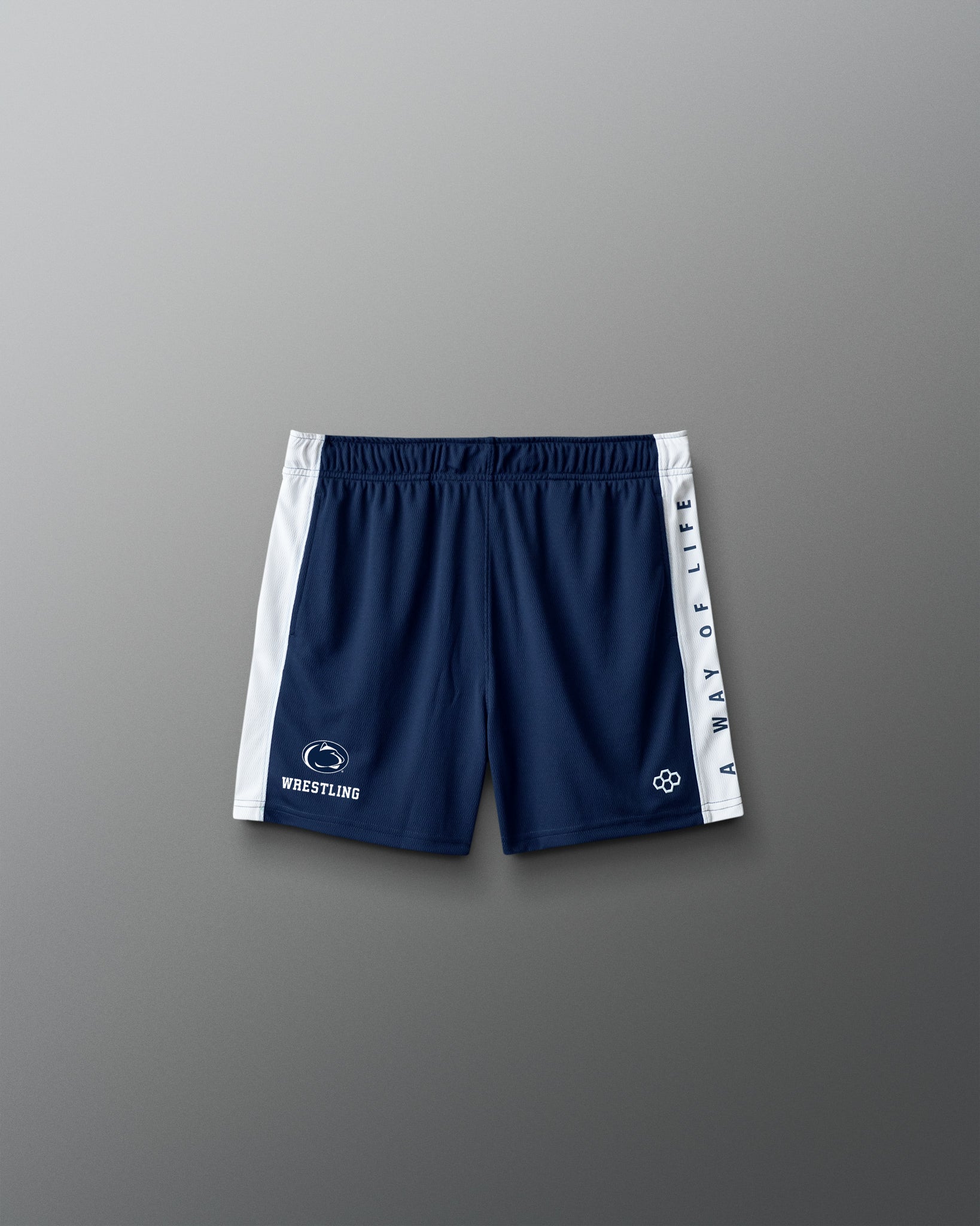 Penn State University Youth 5" Panel Mesh Short | RUDIS