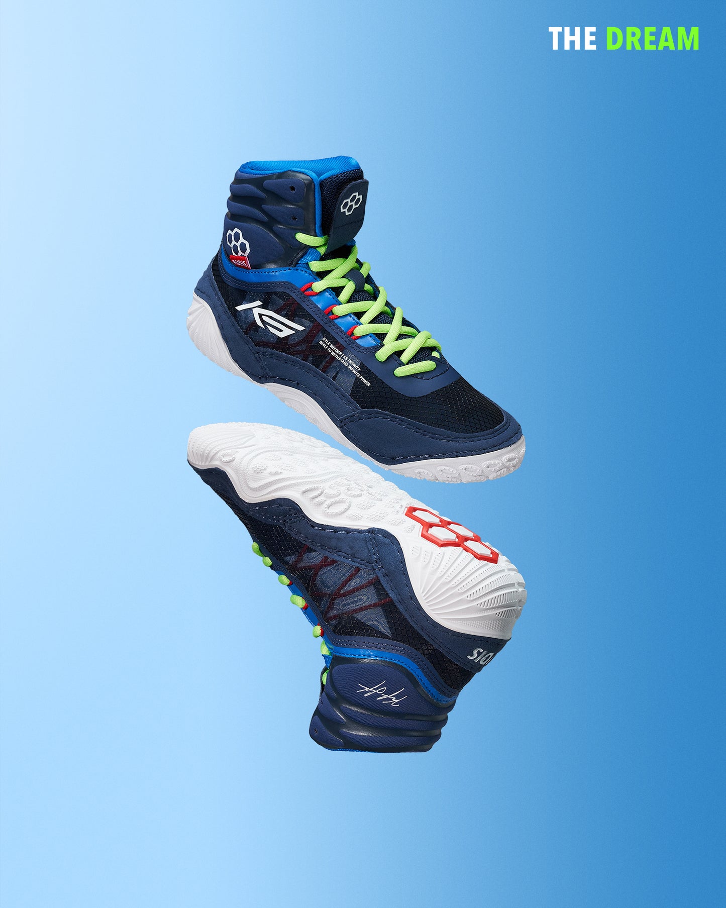 RUDIS KS Infinity Edge Youth Wrestling Shoes - The Dream | RUDIS