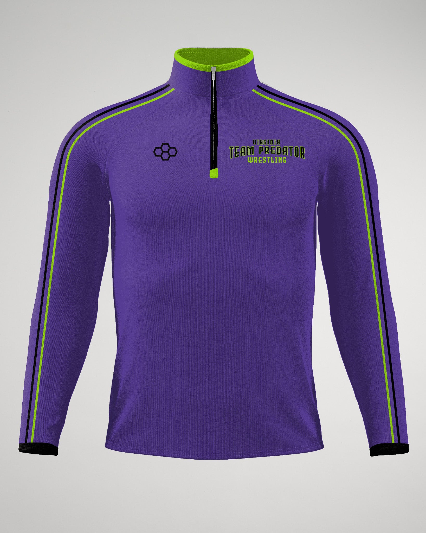 Elite Quarter Zip-Men's--Team Predator | RUDIS